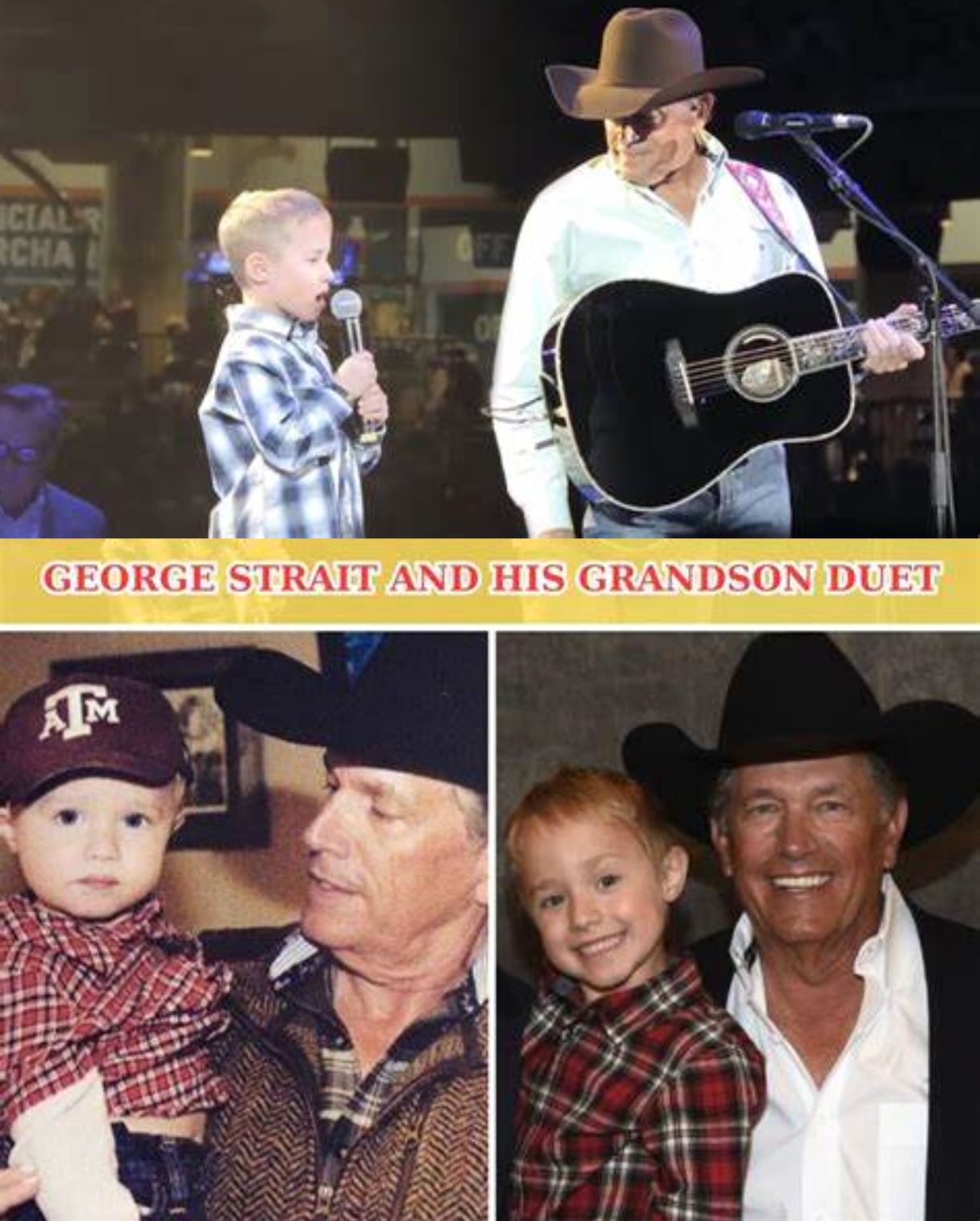George Strait and Grandson Harvey’s Emotional “God and Country Music ...