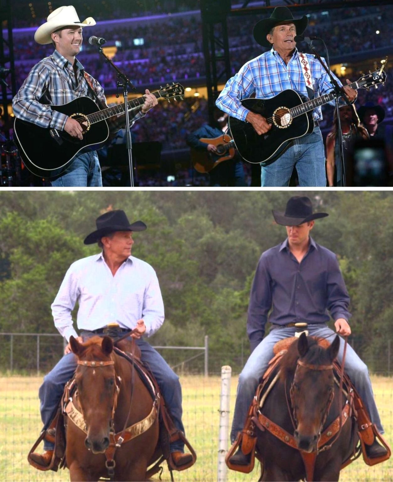George Strait & Bubba Strait – “The Cowboy Rides Away” – A Heartfelt ...