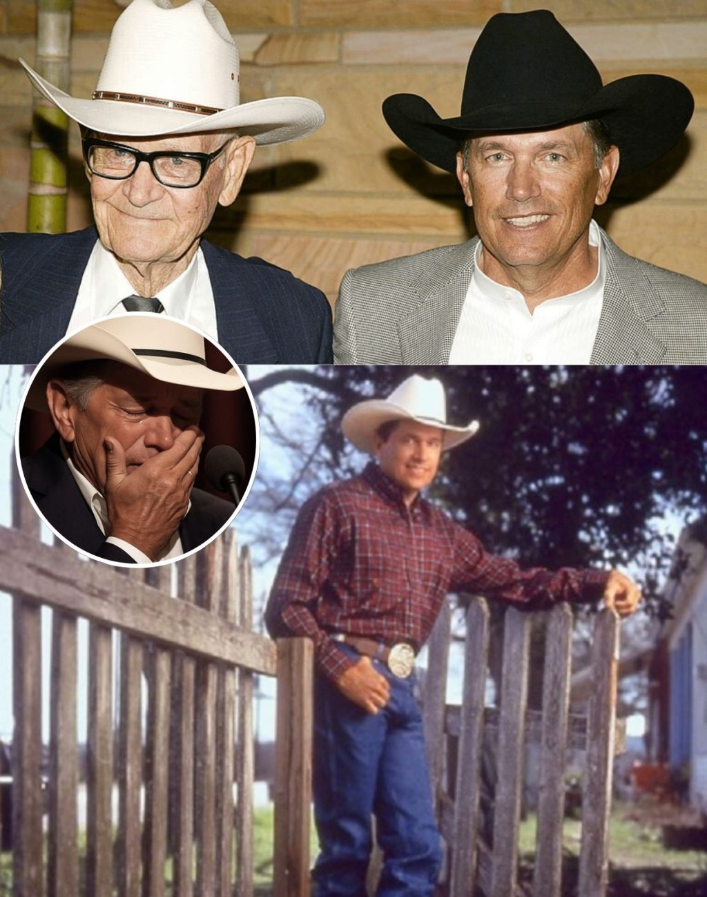At 73, George Strait stands alone by the old fence line on his Texas ...