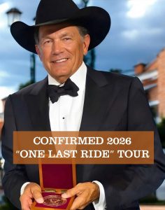 At 73, George Strait Confirms His 2026 “One Last Ride” Tour Will Kick ...