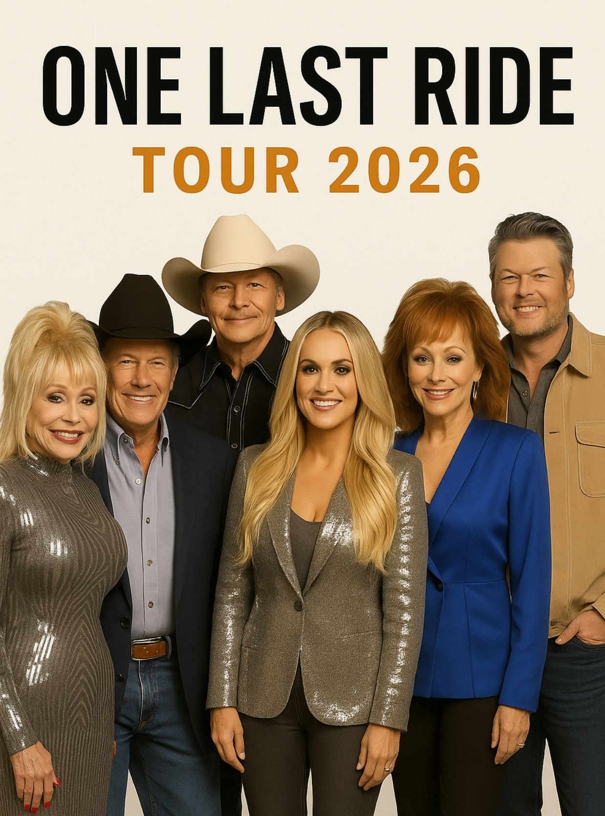 “ONE LAST RIDE” — 2026. Six legends. One stage. One final farewell. In ...