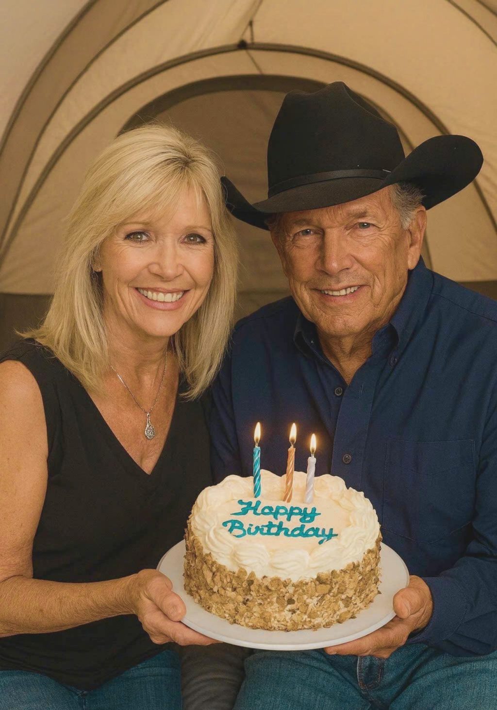 George Strait celebrated his wife Norma’s birthday with a grand ...